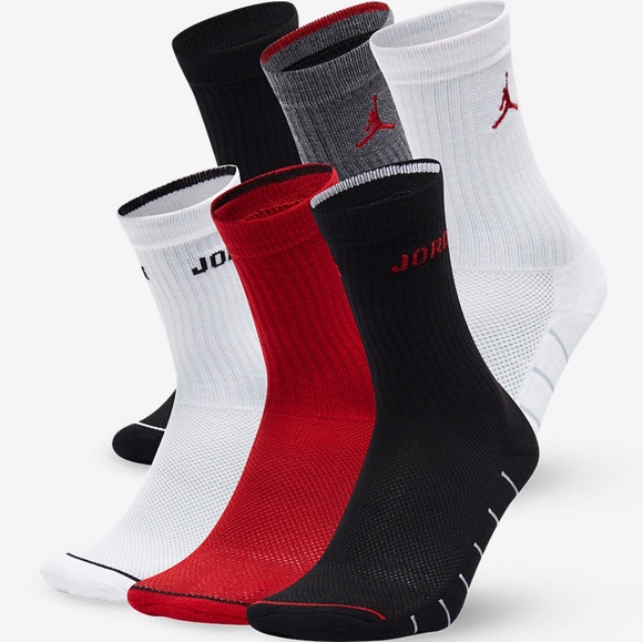 Jordan | Accessories | Jordan Legend 6pack Crew Socks New Kids 3 5y ...